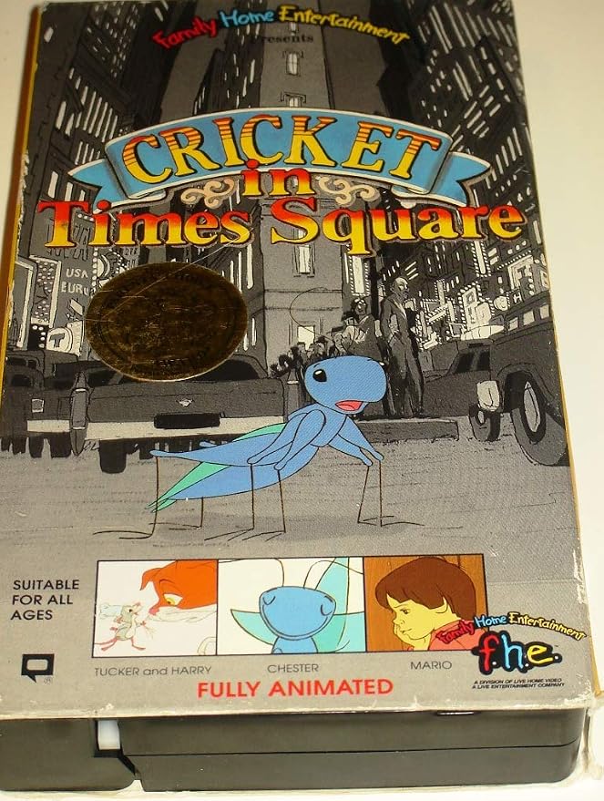 Amazon.co.jp: Cricket in Times Square [VHS] : Cricket in Times Square: DVD