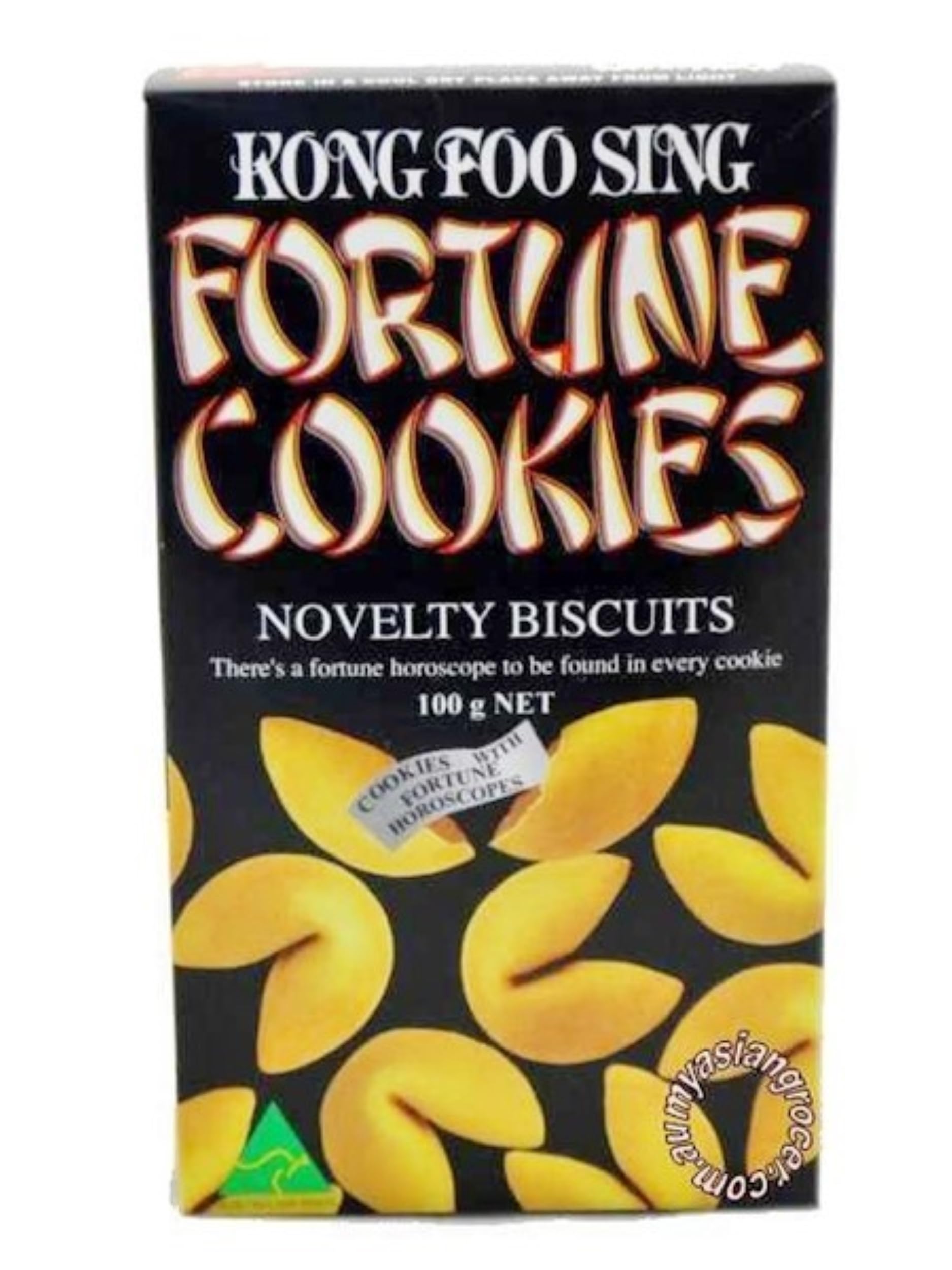 Kong Foo Sing Foo Sing Fortune Cookies, 100 g : Amazon.com.au: Pantry ...