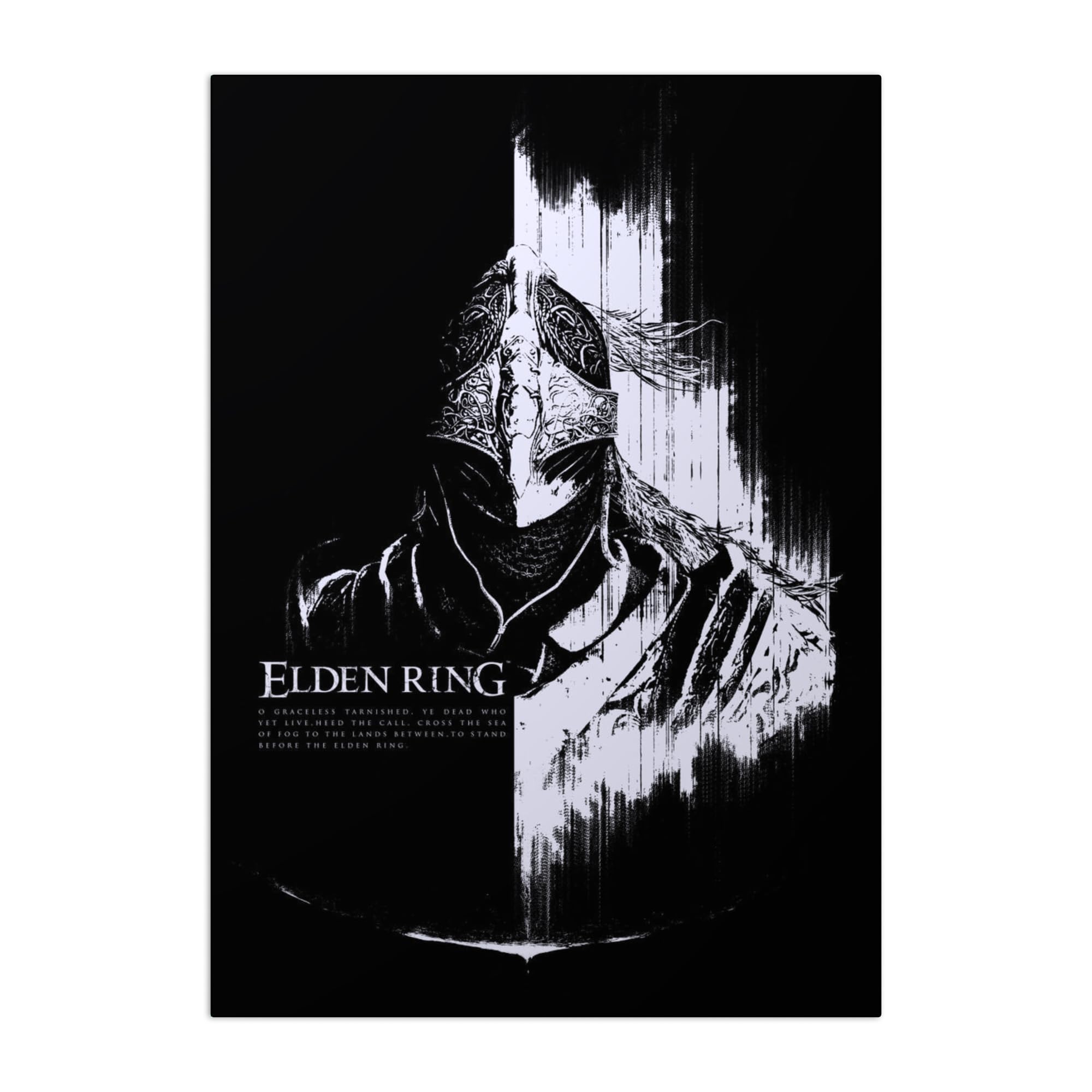 Amazon.com: Displate Elden Ring Metal Poster Elden Ring Dekoration ...