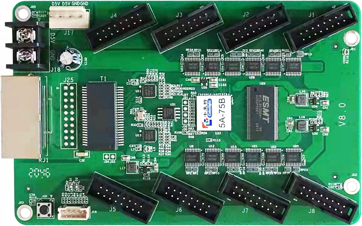Lattice Ecp5 Fpga Development Board Risc V Colorlight 5a 75b Open Source Lfe5u