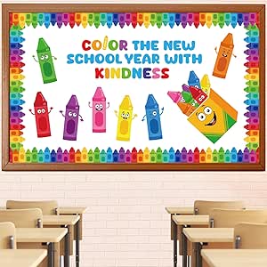 Amazon.com: Kepeel Back to School Bulletin Board Decorations Set ...