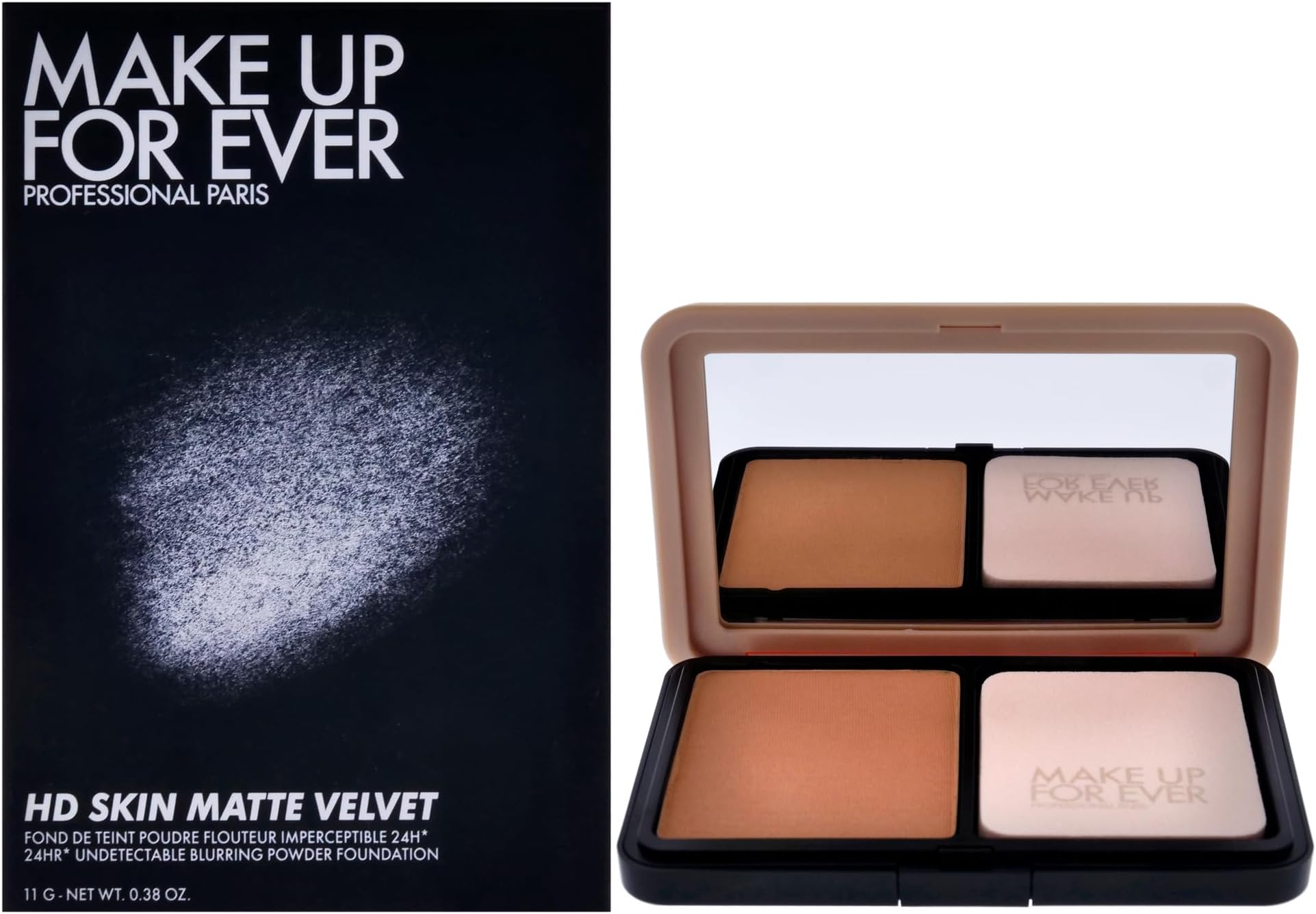 Amazon.com : HD Skin Matte Powder Foundation - 1Y18 by Make Up For Ever ...