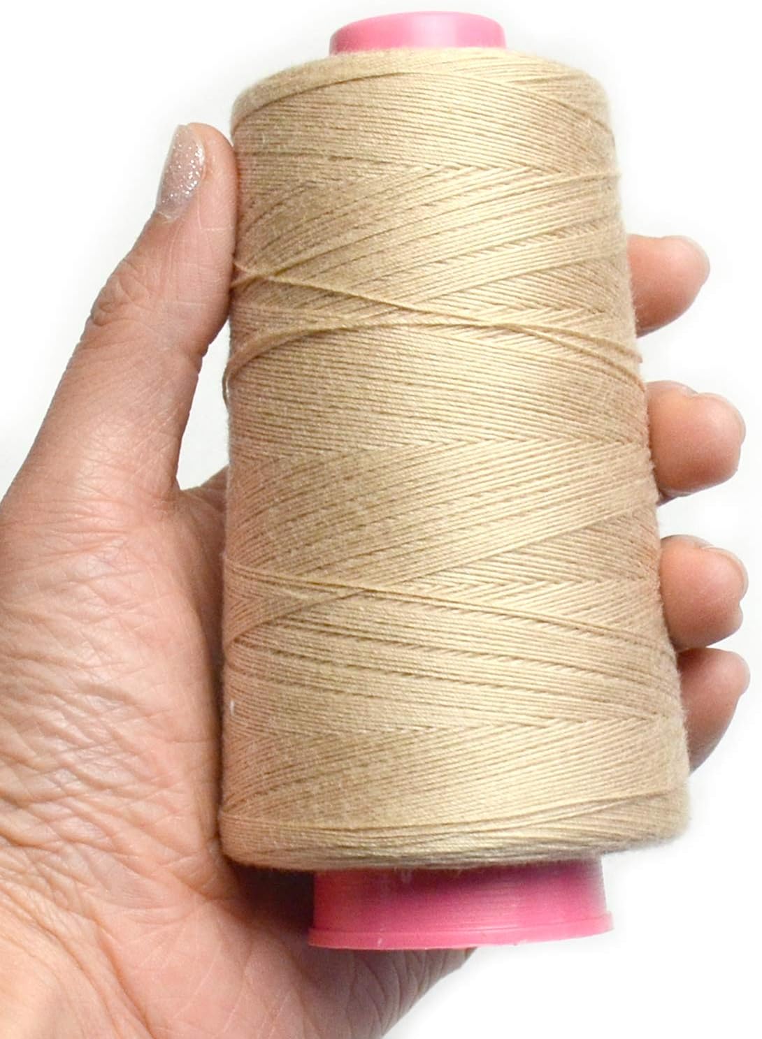 Amazon.com: Luwigs Beige Weaving Thread 100% Polyester for Making Wig ...