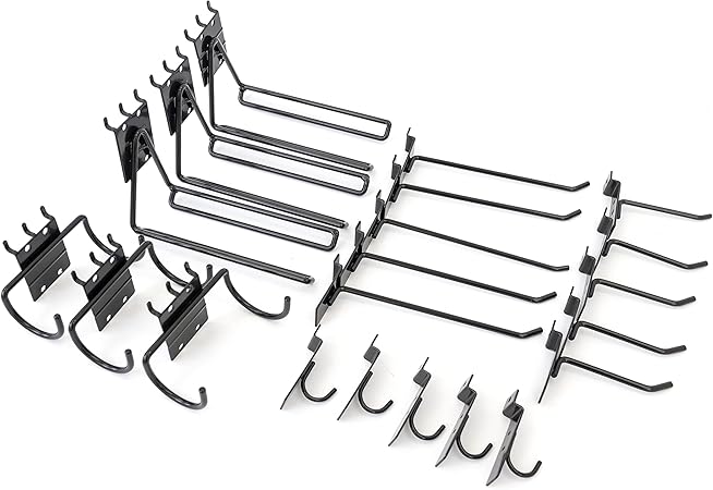 Premier Heavy-Duty Large Drill Garage Utility Hook Variety Pack for ...