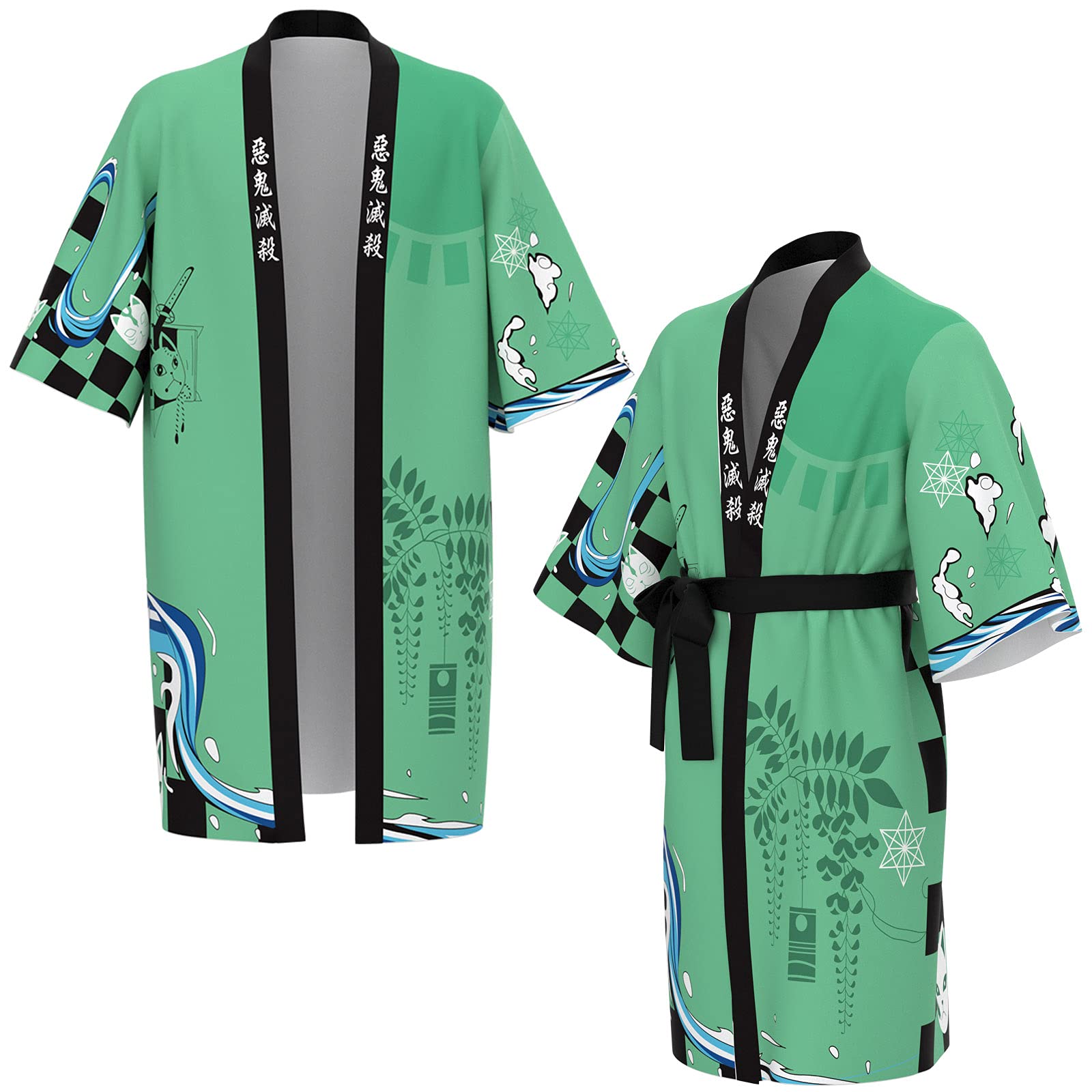 Demon Slayer Pajama Robe Kamado Tanjirou Tomioka Giyuukochou ...