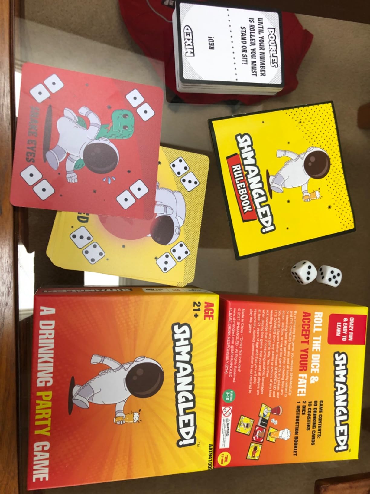 Amazon.com: SHMANGLED - Drinking Party Game - New Drinking Game - Easy ...