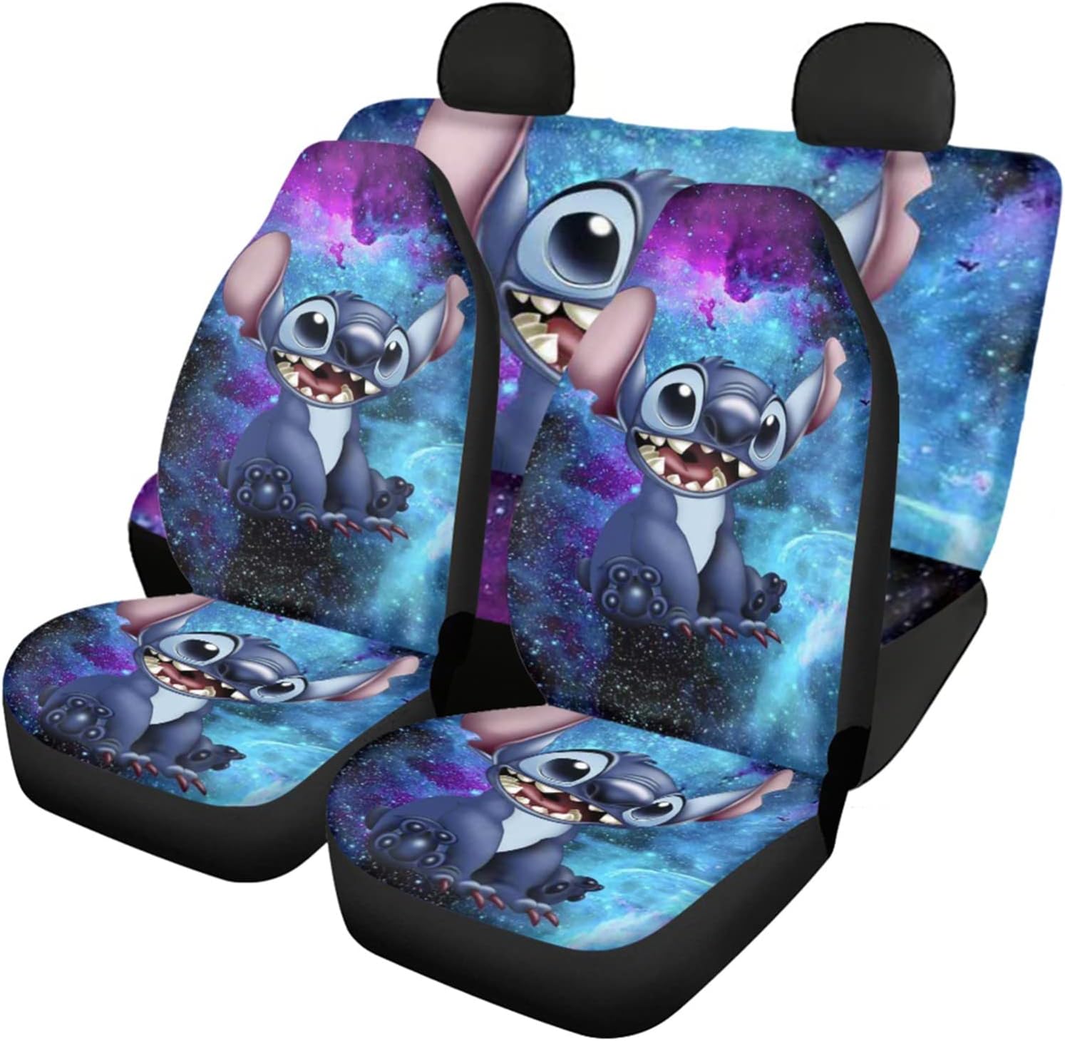 Amazon.com: NEVAY Cartoon Car Seat Covers Full Set - Universal Fit ...