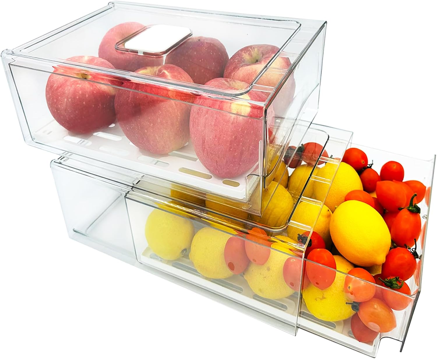 Amazon.com: Femoliyes Refrigerator Organizers and Storage Drawer ...