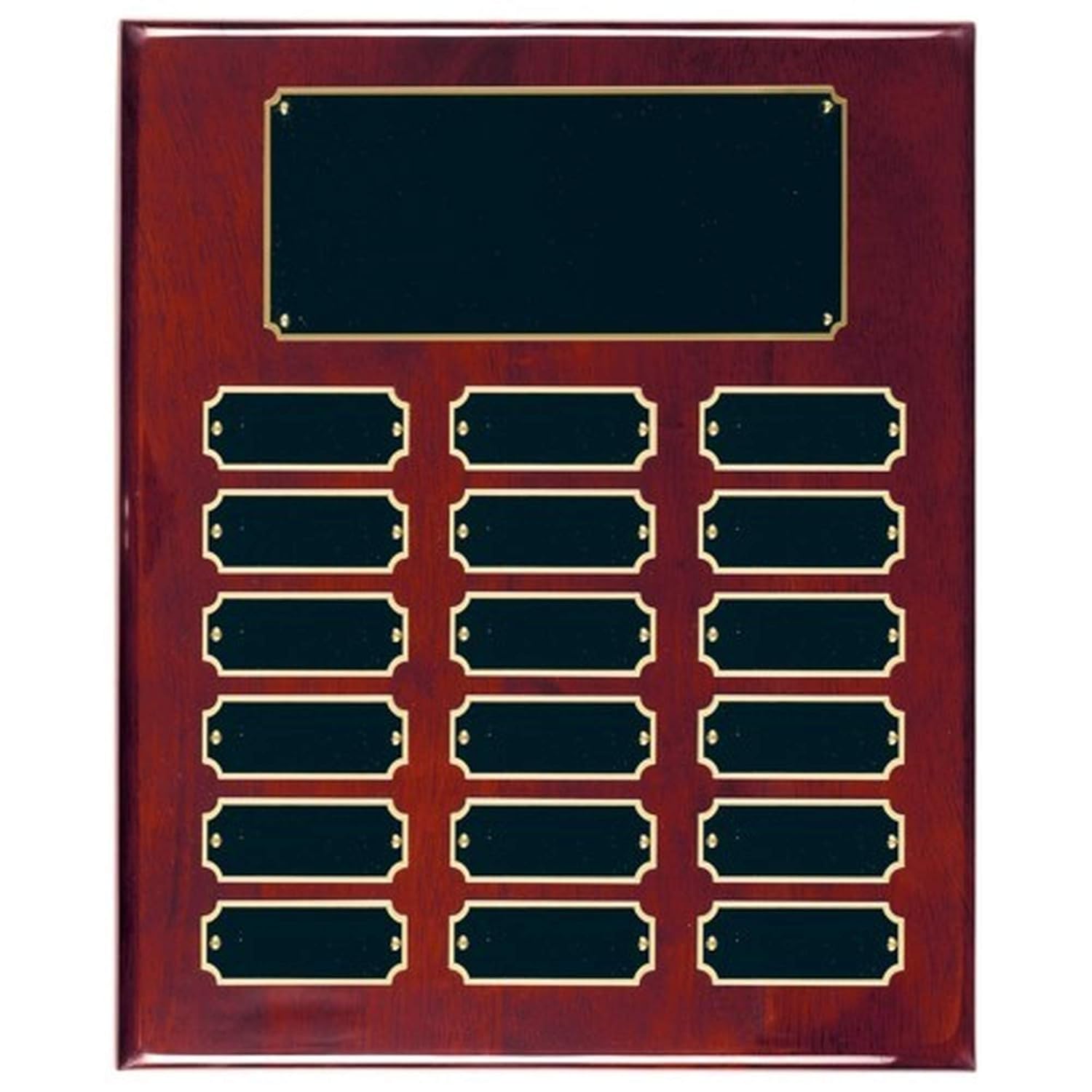 Amazon.com: Perpetual Plaque Award, Multiple Name plates, Perpetual ...