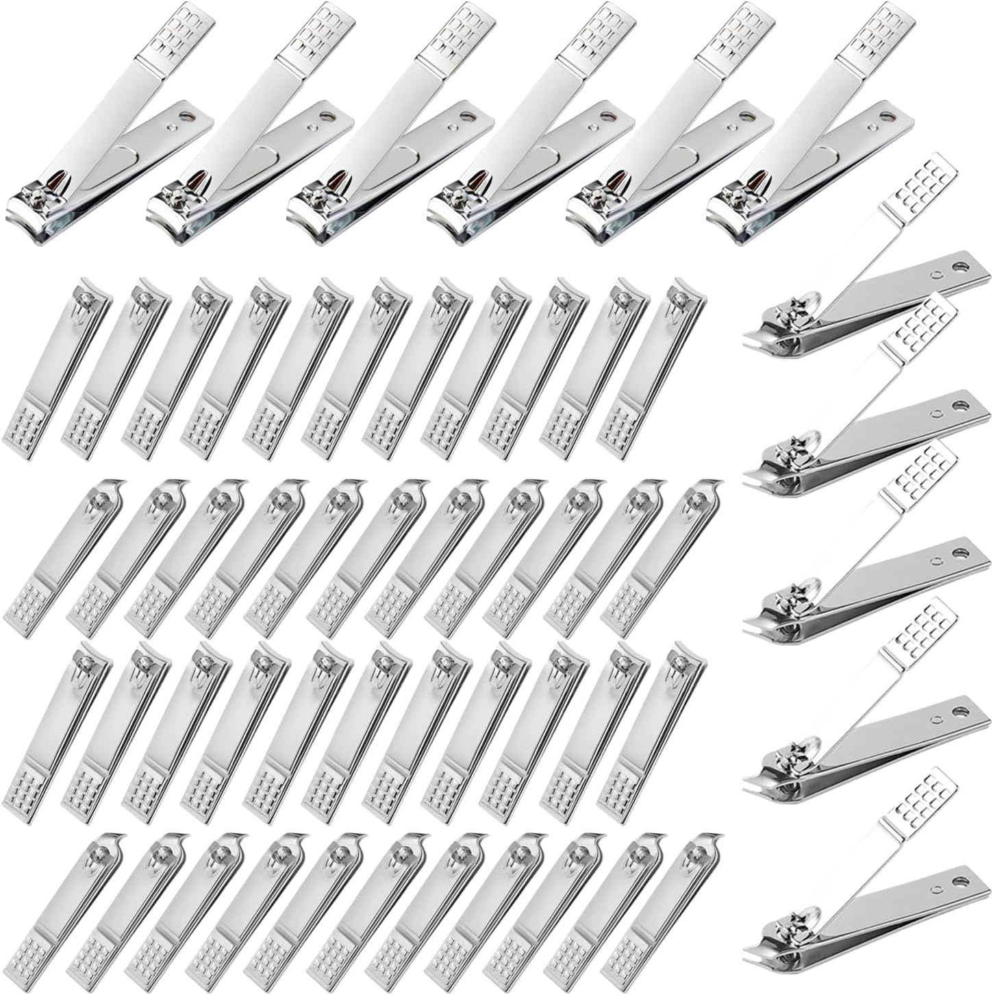 Amazon.com : Nail Clippers Set,24 Pack Stainless Steel Nail Clippers ...