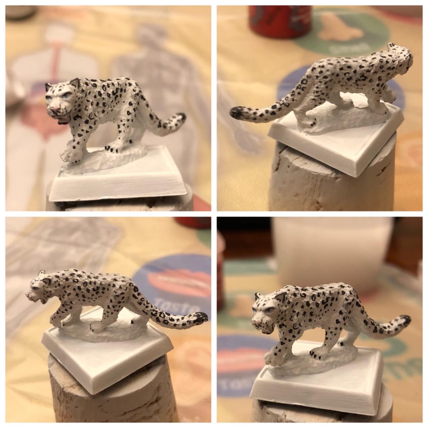 Amazon.com: Lini Iconic Gnome Druid and Droogami Snow Leopard ...