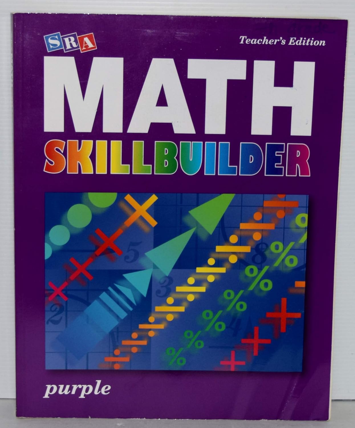 SRA Math Skillbuilder - Teacher Edition Level 8 - Purple (SPECTRUM MATH ...