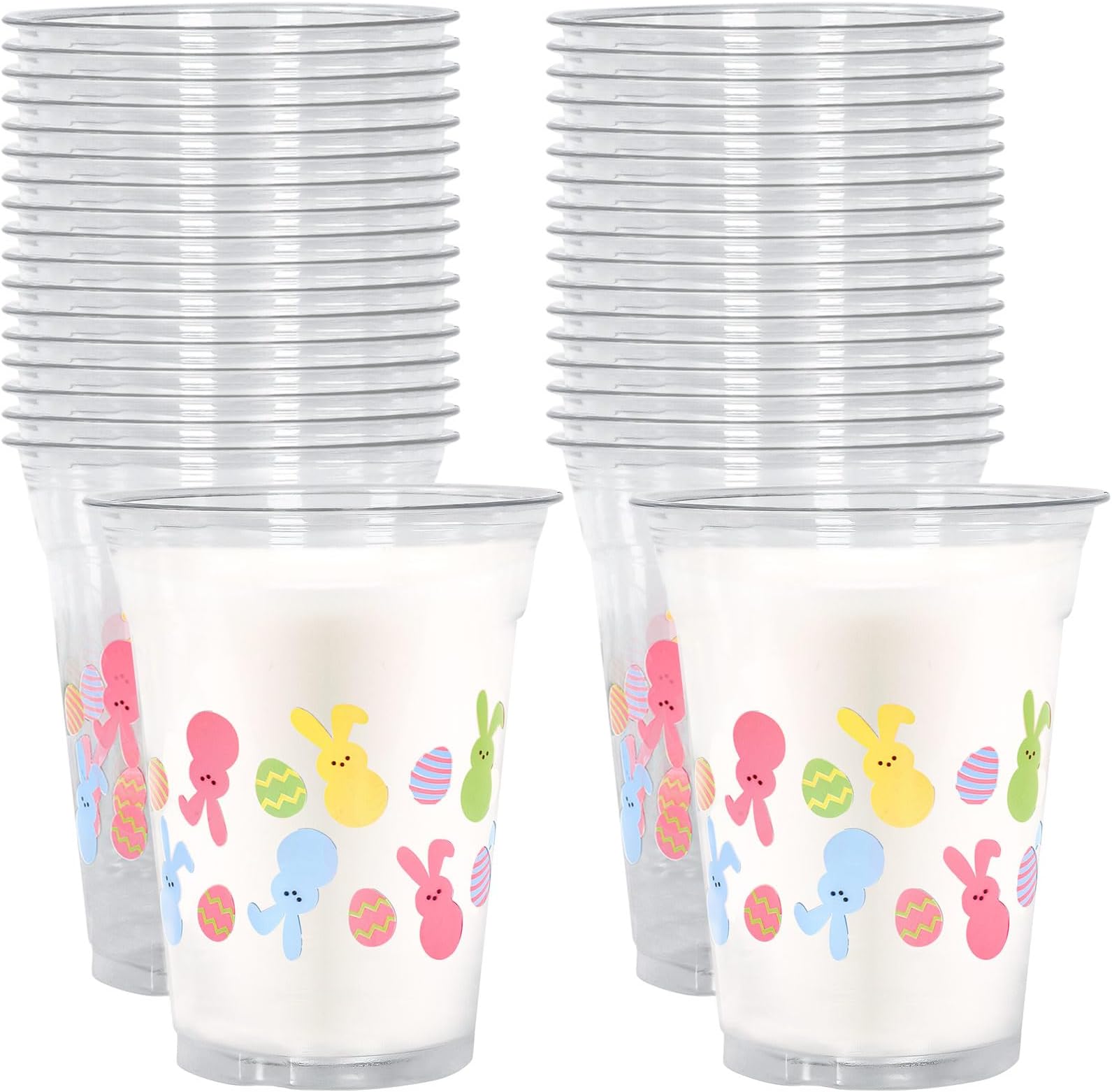 Amazon.com: Easter Disposable Plastic Party Cups - 20 Pack Reusable ...
