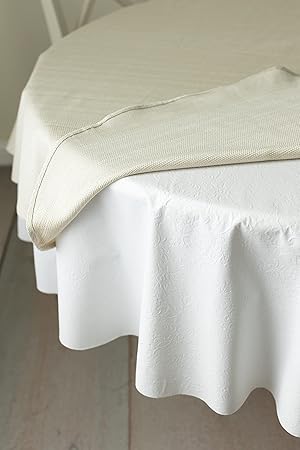 Benson Mills Deluxe Heavy Duty Vinyl Table Pad, Premium Table Protector ...