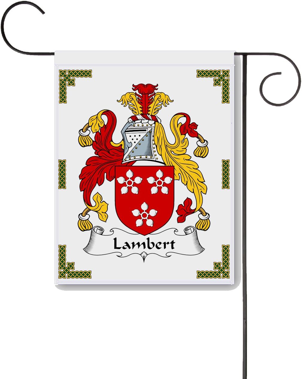 Amazon.com : Lambert Coat of Arms/Lambert Family Crest 11 X 15 Garden ...