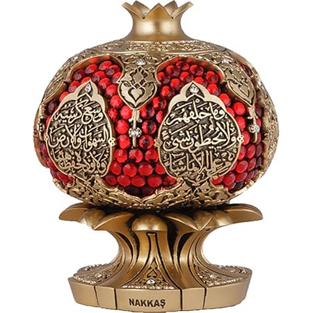 Amazon.com: Islamic Table Decor Gift Egg Sculpture Statue Muslim ...