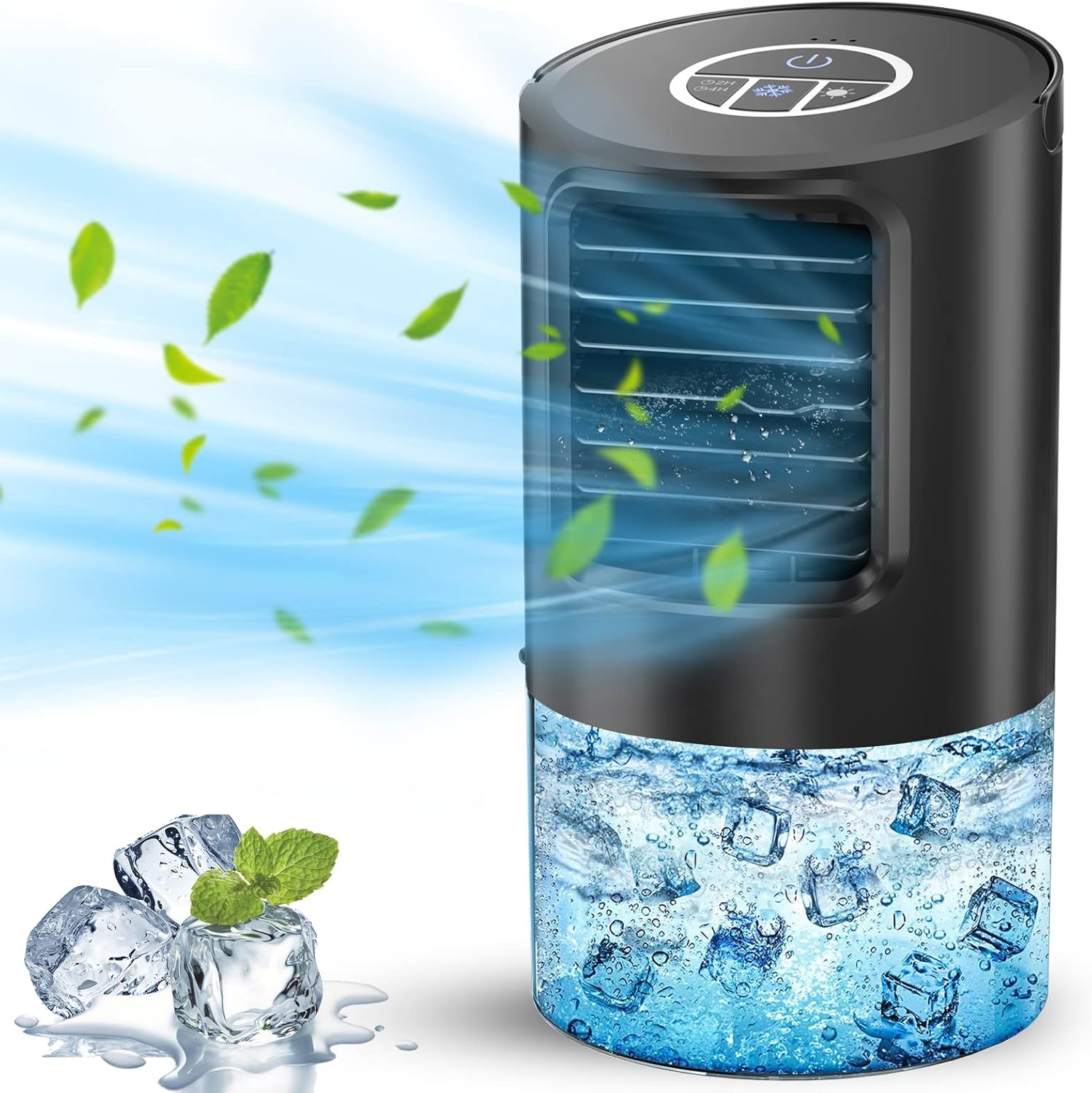 Amazon.com: Upgraded Mini Air Conditioner,Portable Small air ...