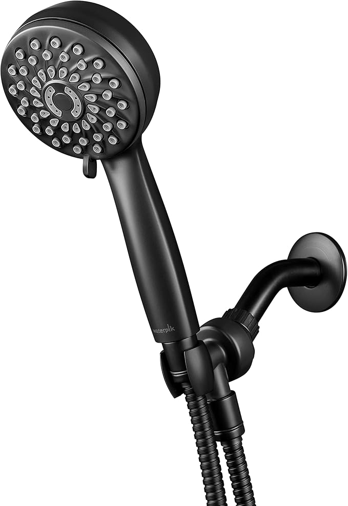 Waterpik High Pressure Hand Held Shower Head With Hose, PowerPulse ...