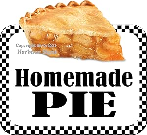 Amazon.com: Homemade Pie Decal Concession Food Truck Vinyl Sticker by ...