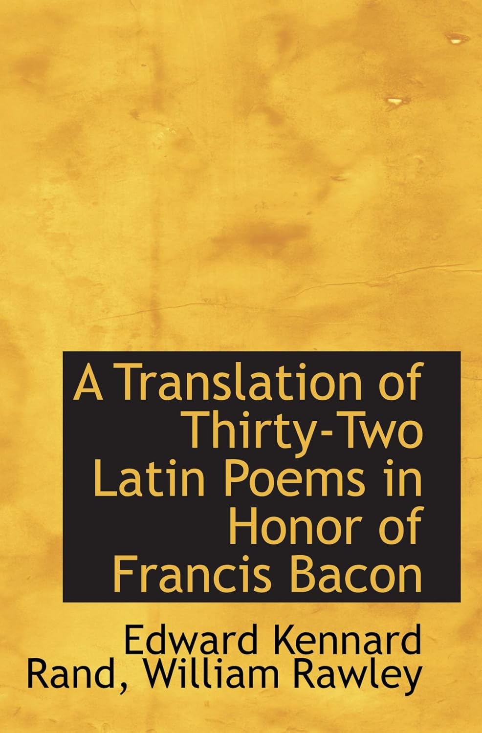 Amazon.com: A Translation of Thirty-Two Latin Poems in Honor of Francis ...