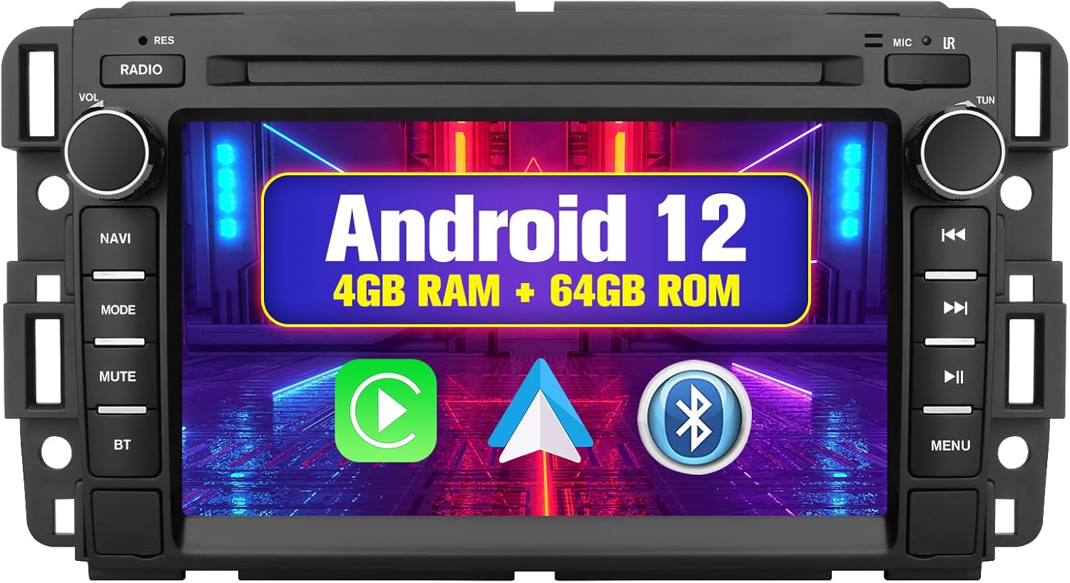 Amazon.com: Car Radio Stereo Android 12 for Chevrolet Chevy Silverado ...