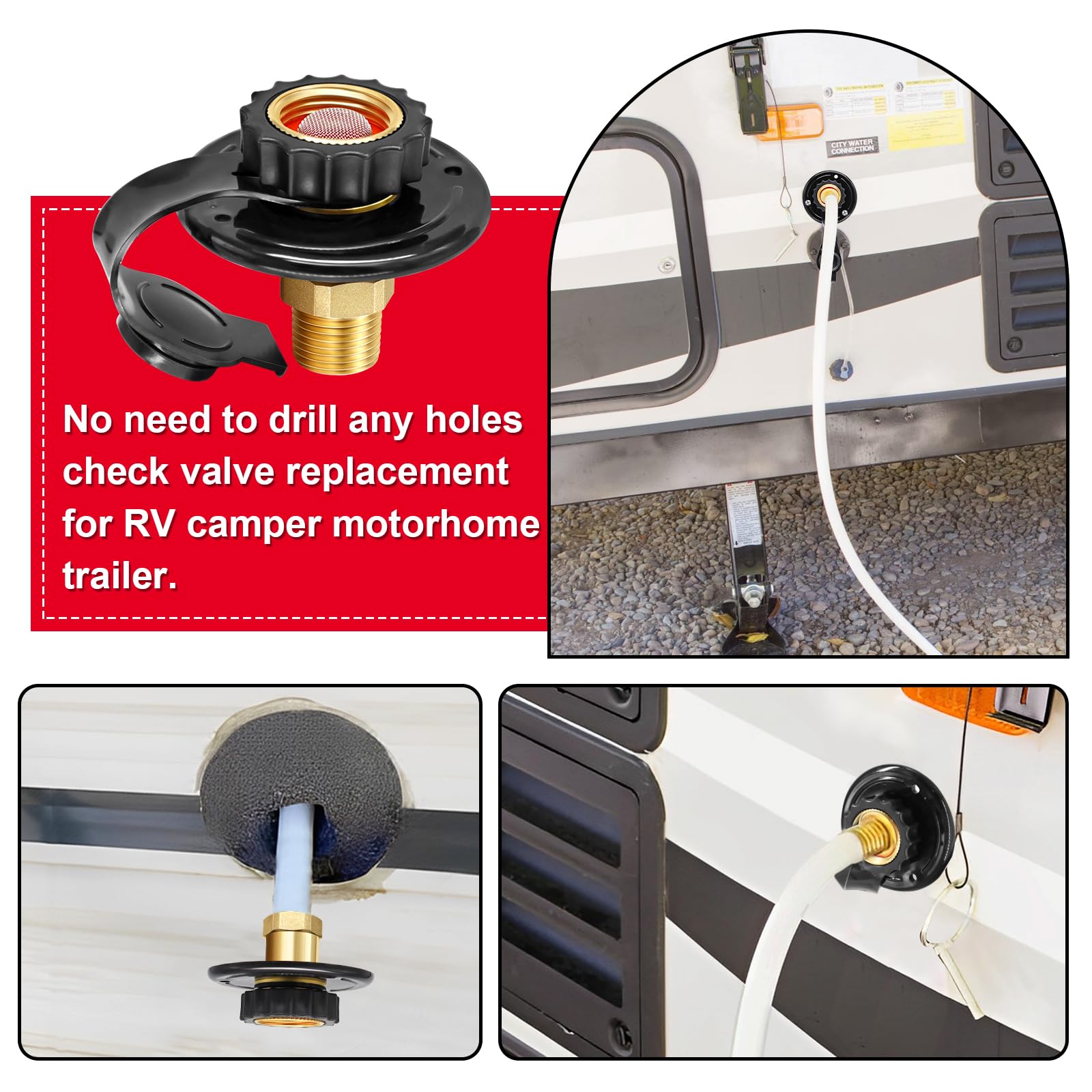 Snapklik.com : RV City Water Inlet
