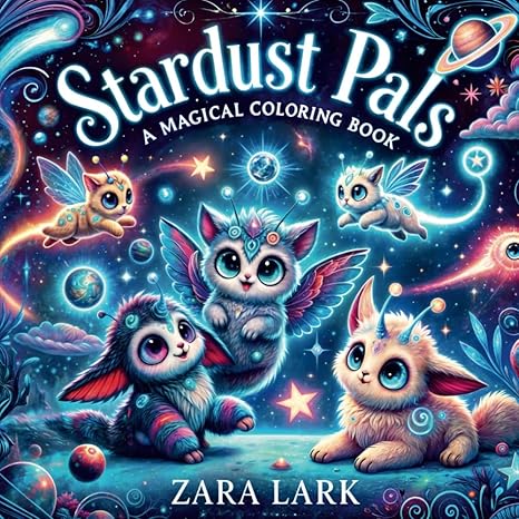 Stardust Pals. A Magical Coloring Book: Lark, Zara, Lark, Zara ...