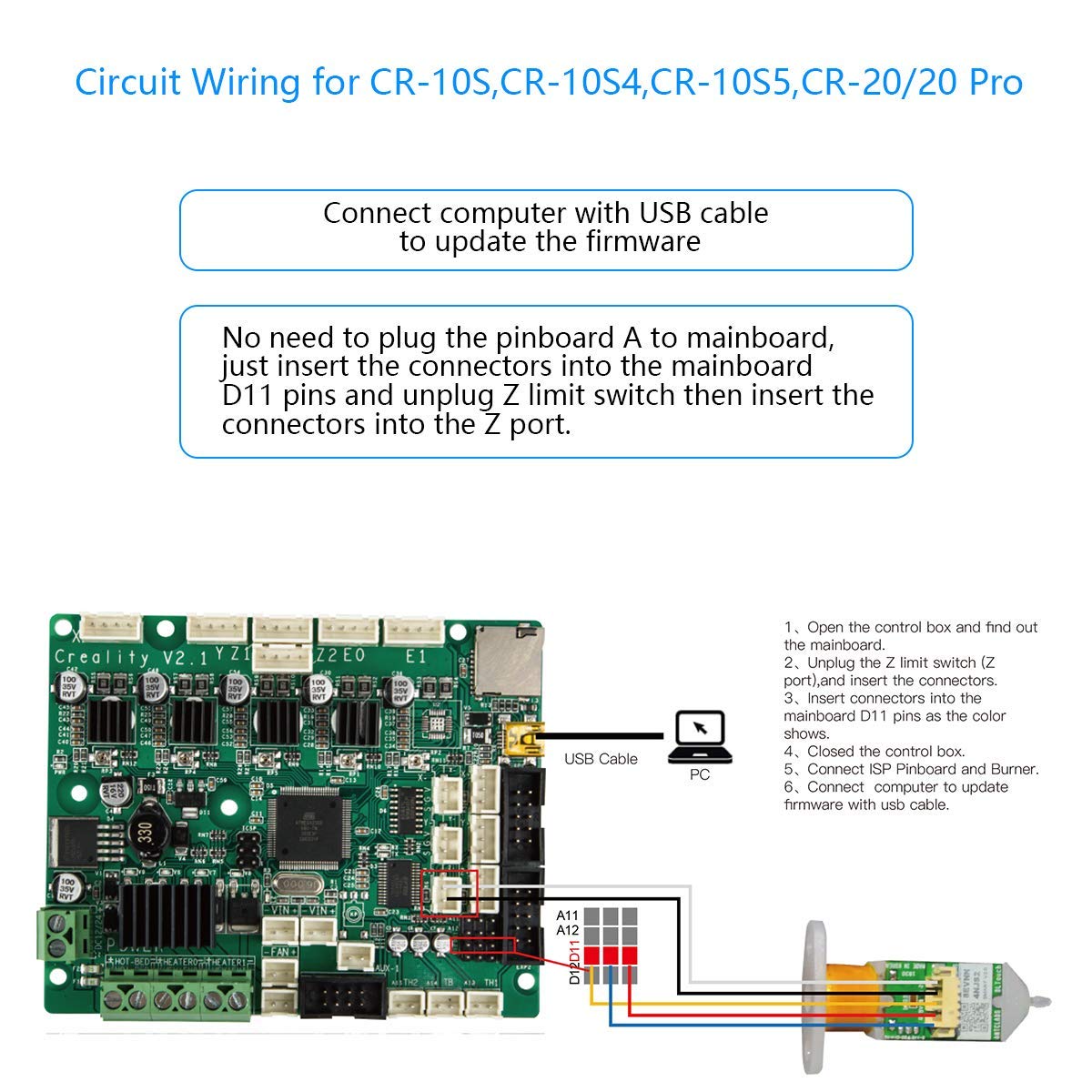 Adding BL touch upgrades to old CR10S : r/CR10