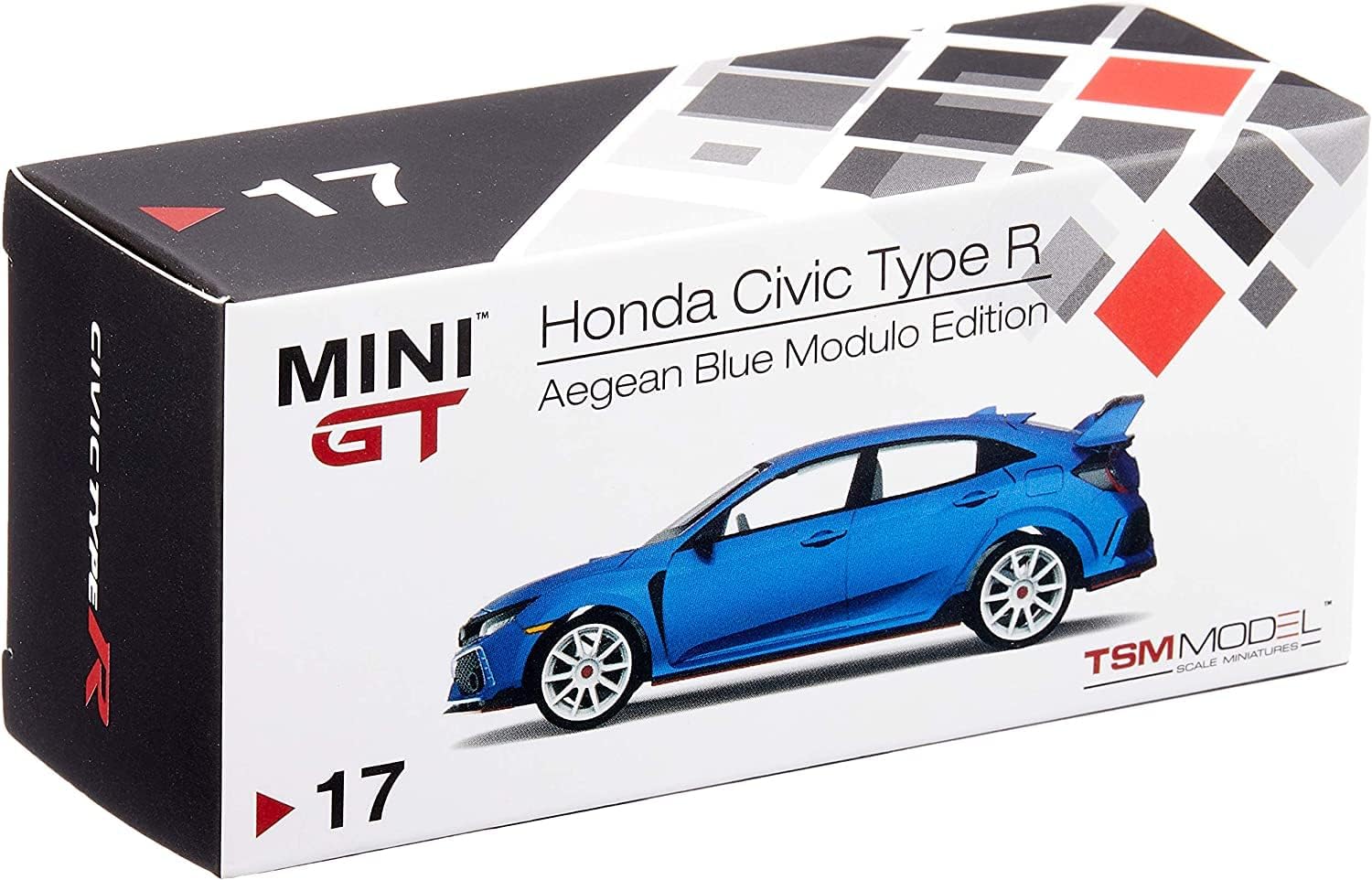 Buy MINI GT 2017 Civic Type R (FK8) Aegean Blue Modulo Edition 1:64 ...