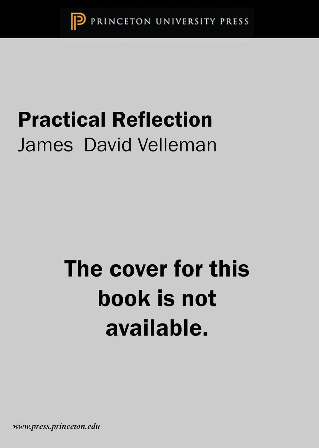 Amazon.com: Practical Reflection: 9780691073378: Velleman, James David ...