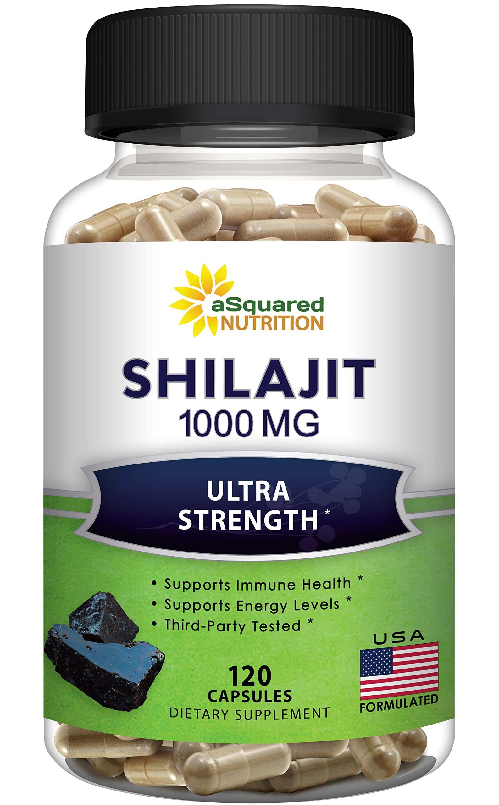 Snapklik.com : Shilajit 1000mg - 120 Capsules - Pure Shilajit Extract ...