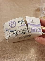 OptiPro Pre-Injection Wipes (x100) - Individually Wrapped Disposable ...