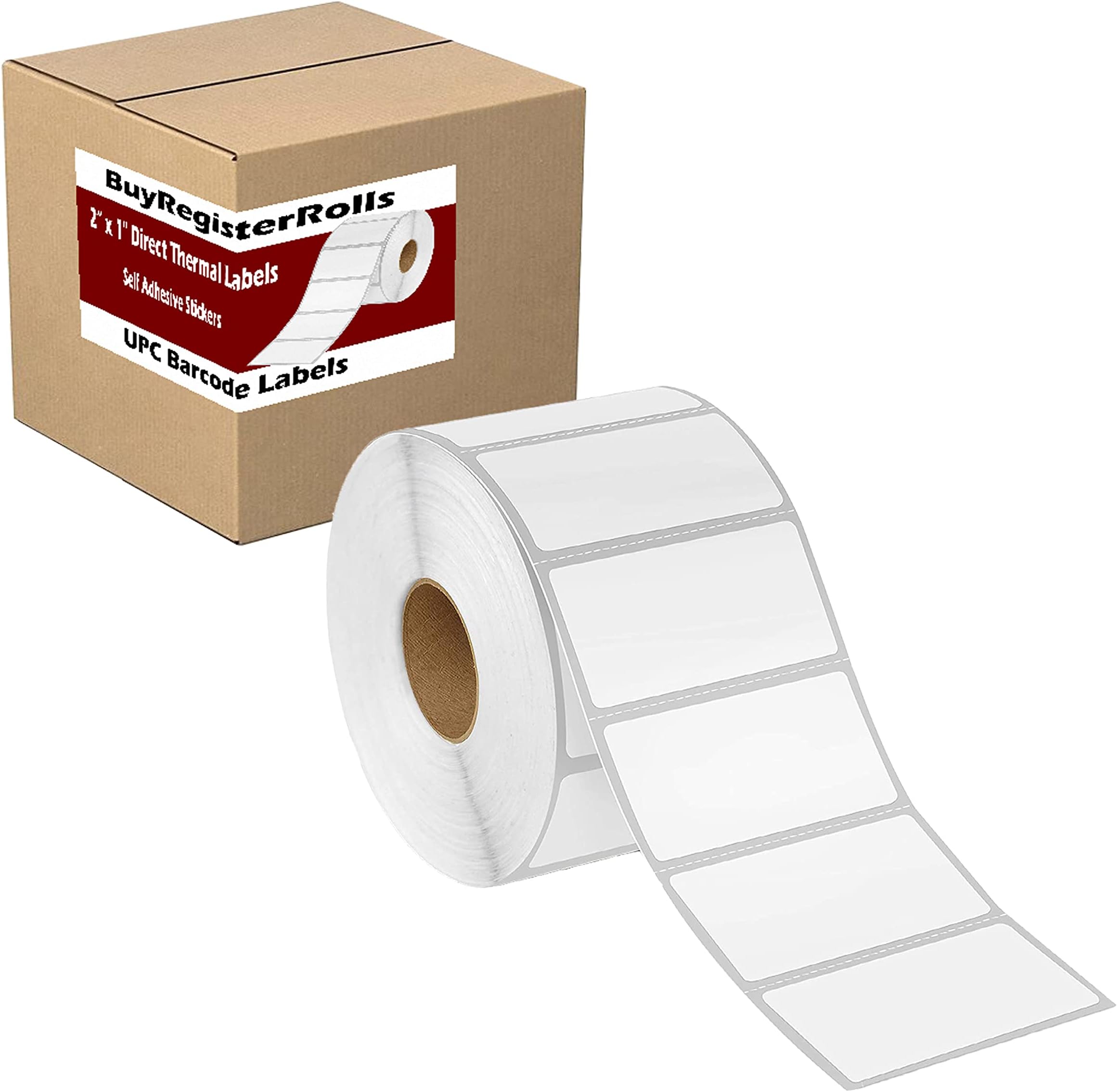 Amazon.com : 2"x1" Direct Thermal Shipping Labels (1 Roll – 1200 Labels ...