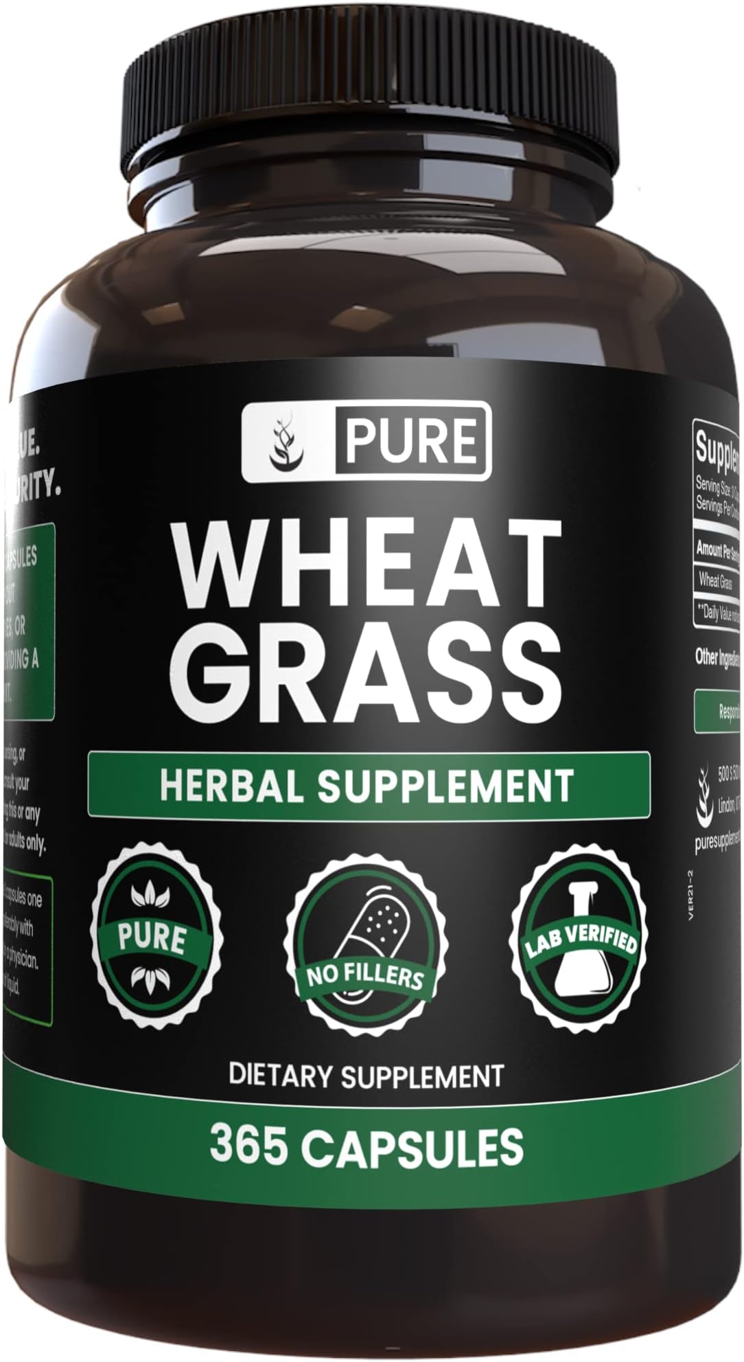 Amazon.com: Pines Organic Wheat Grass, 1400 Count Tablets : Health ...