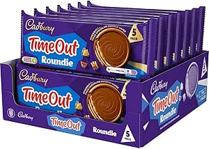Cadbury Time Out 5 Roundie 150g, Covered with Milk Chocolate (Pack of ...
