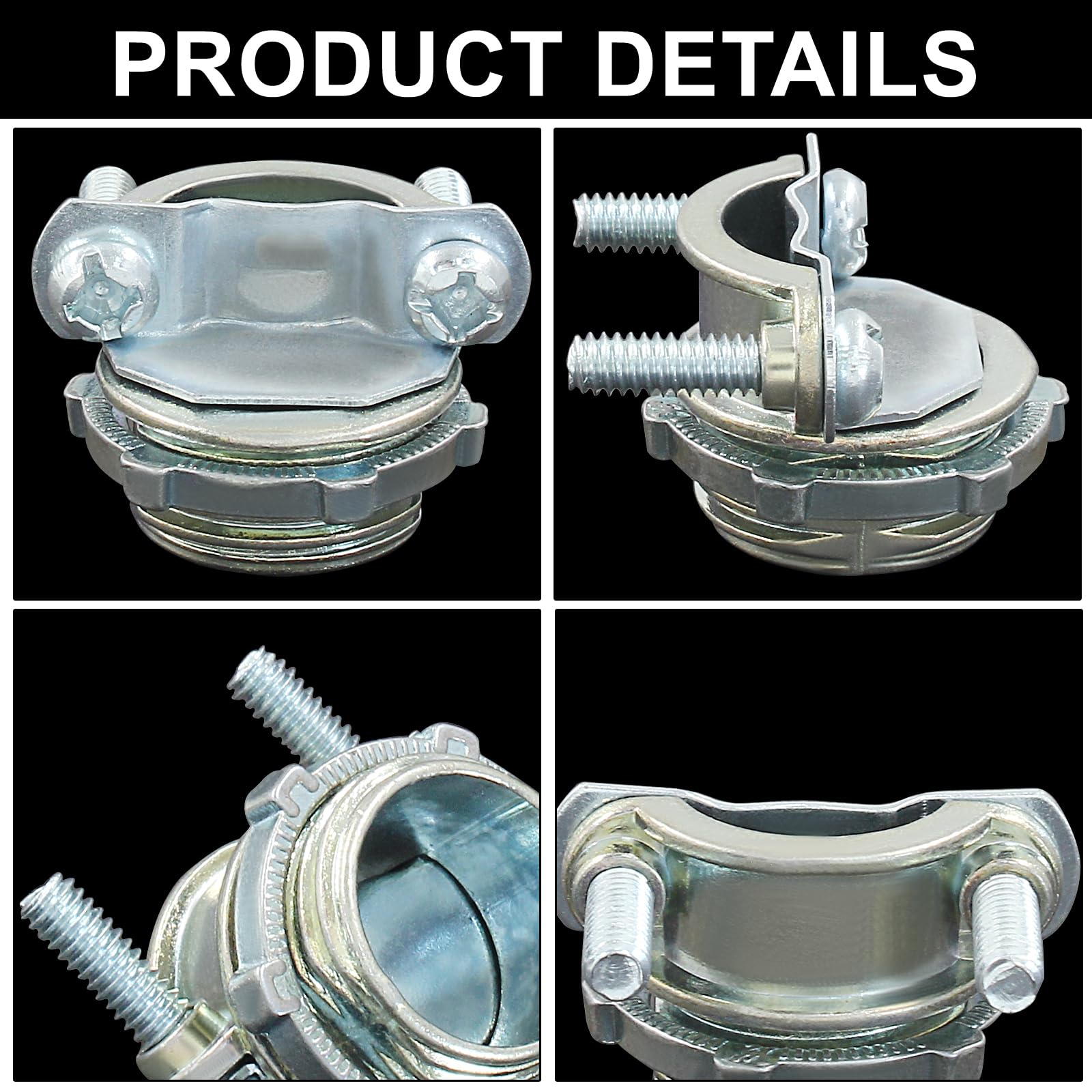 Cable Junction Box Conduit Clamp Halex 2 In. Non Metallic (NM)