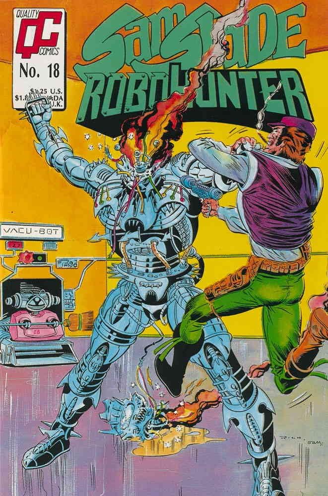 Amazon.com: Sam Slade, Robo-Hunter #18 FN ; Fleetway Quality comic book ...