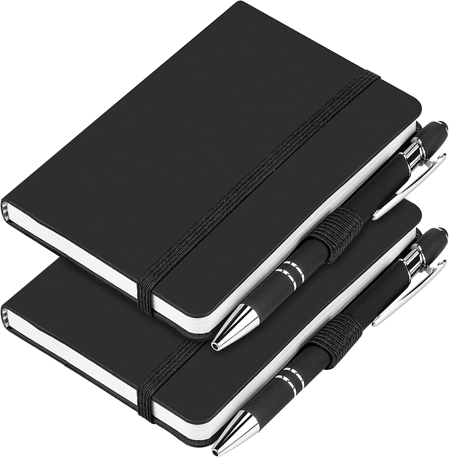 Amazon.com : Vanpad (2 Pack) Pocket Notebook Small Hardcover Note Book ...