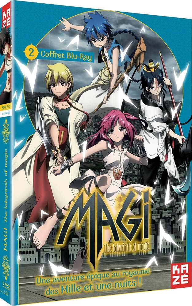 Magi - The Labyrinth of Magic - Box 2/2 [Blu-ray]: Amazon.ca: Masunari ...