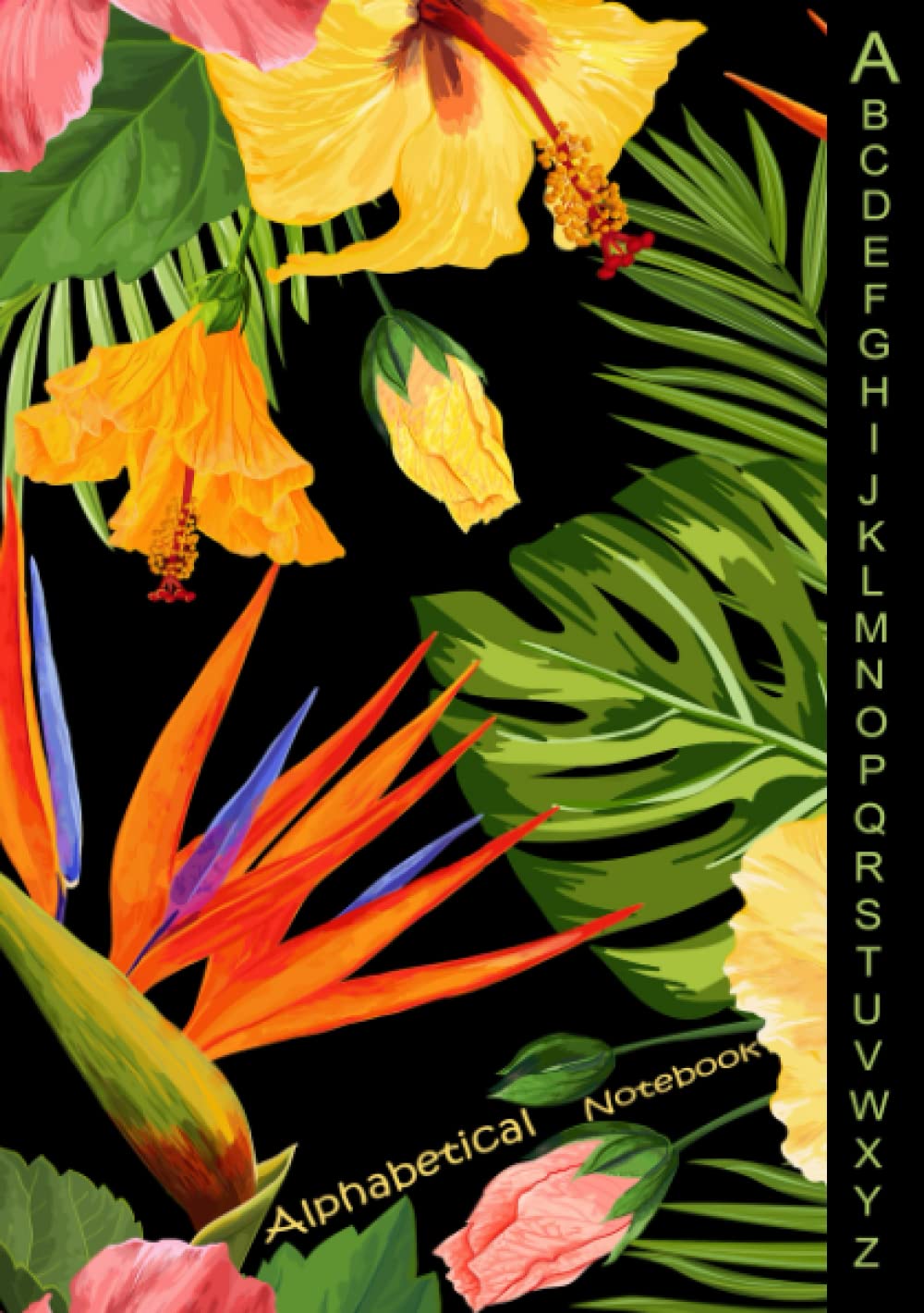 Alphabetical Notebook A5: notebook with alphabet tabs | Medium Lined ...