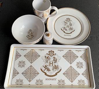 Amazon.co.jp: Harry Potter Hogwarts Dinnerware Set, Overseas Limited ...
