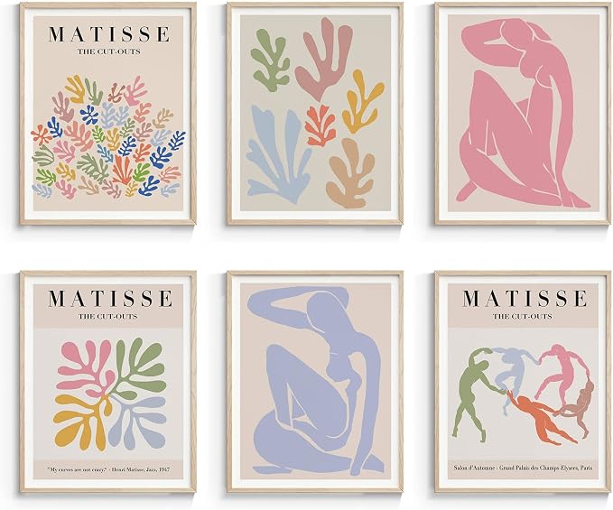 Amazon.com: InSimSea Wall Art Prints Poster Matisse Wall Art Exhibition ...