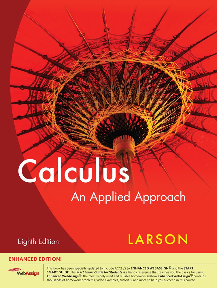Amazon.com: Calculus: An Applied Approach, Enhanced Edition (with WebAssign Printed Access Card ...