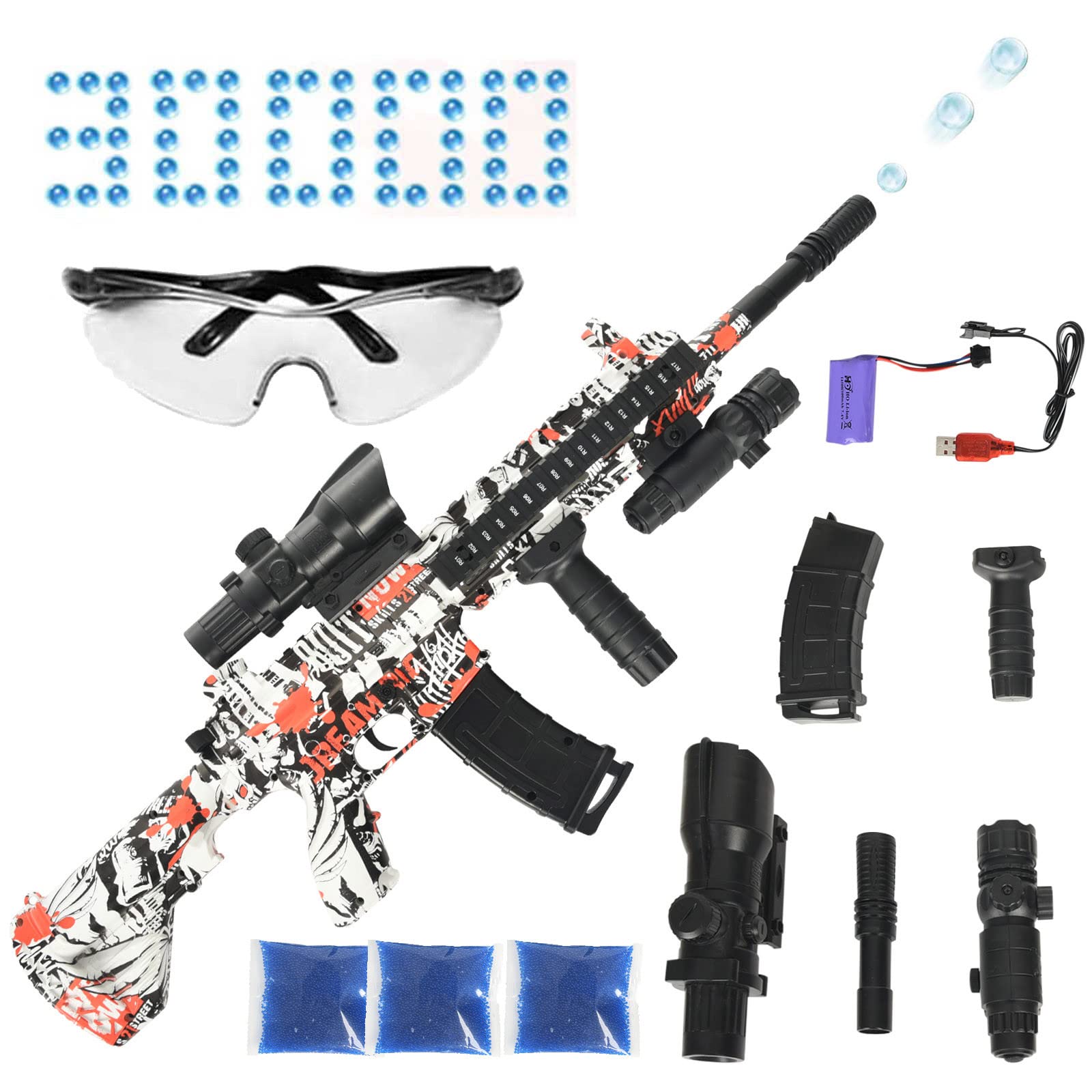 Buy Splatter Gel Ball Blaster, Electric Gel Blaster , Water Balls ...