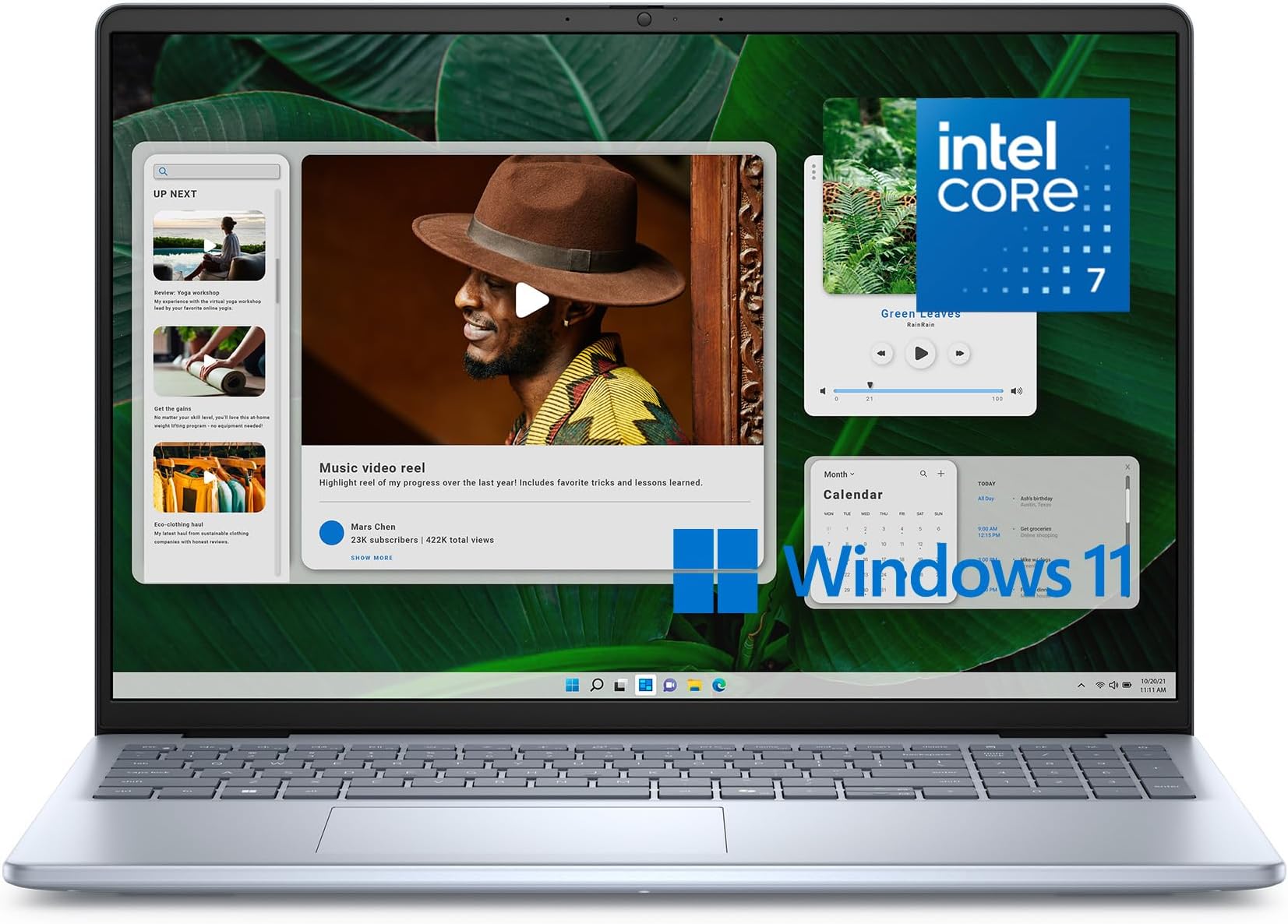 KUU Ordinateur Portable 15,6 Pouces, Laptop Core i7-1185G7 CPU, PC ...