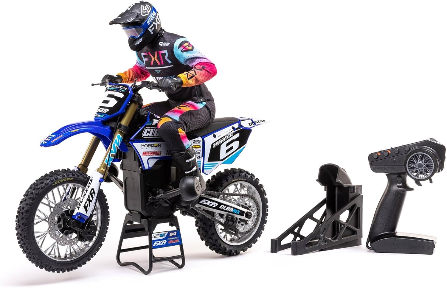 Amazon.com: Losi RC Motorcycle Promoto-MX 1/4 Motorcycle Ready-to-Run ...