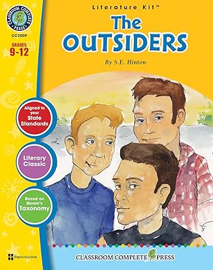 Amazon.com: The Outsiders - Literature Kit Gr. 9-12 - Classroom ...
