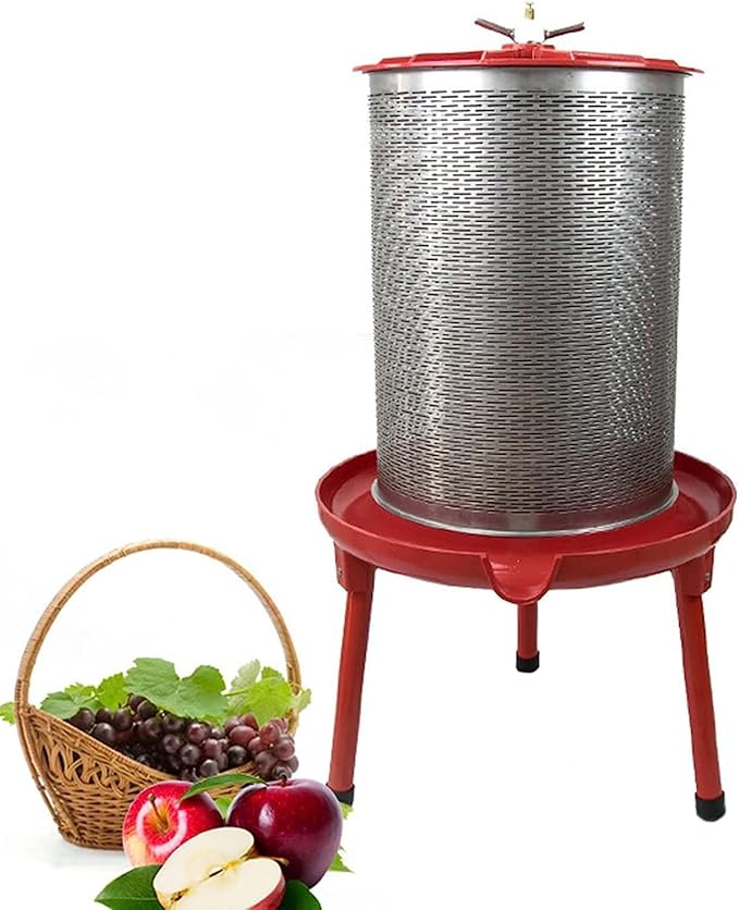 Amazon.com: Fruit press, Stainless Steel Cider press, Water-powered ...