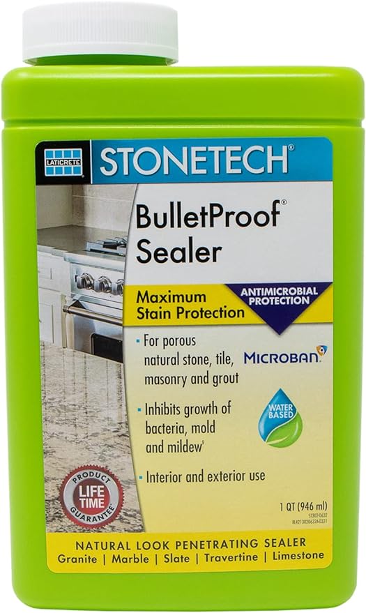 STONETECH BulletProof Sealer 1 Quart 32 OZ 946ML Bottle Tile Grout