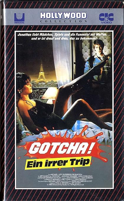 Gotcha - Ein irrer Trip [VHS] : Edwards, Anthony, Fiorentino, Linda ...